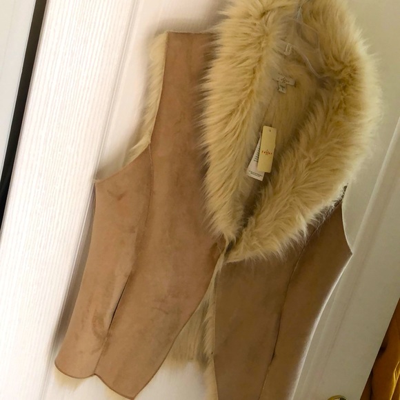 Fever | Jackets & Coats | Faux Fur Vest | Poshmark